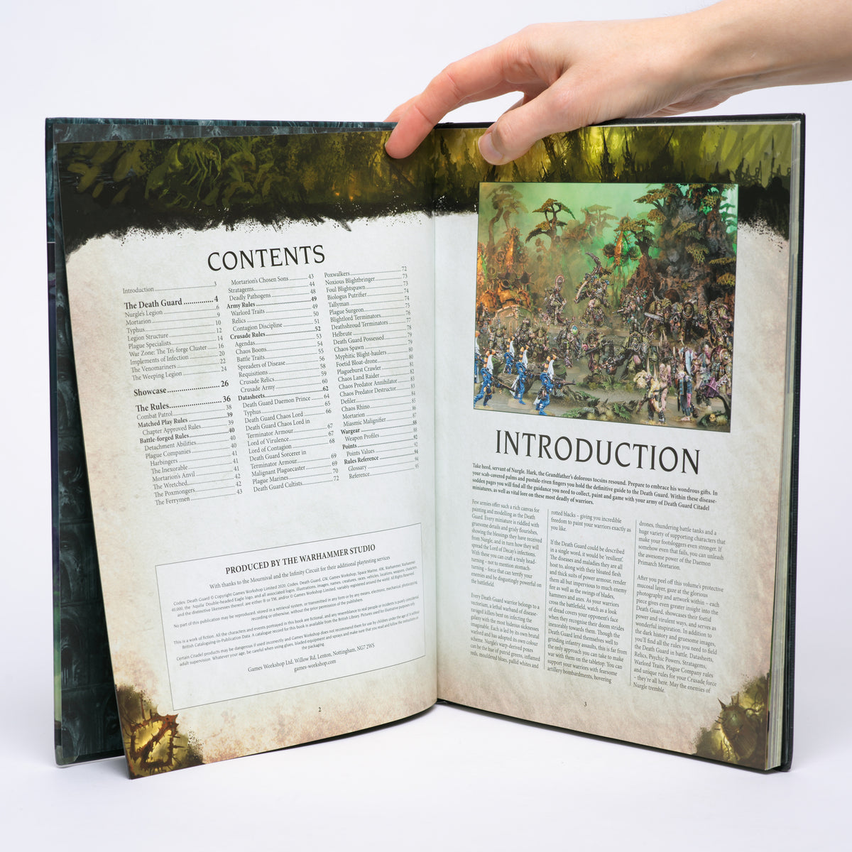 Warhammer 40k: Codex V.9 Death Guard (En) – City Lights Bookshop